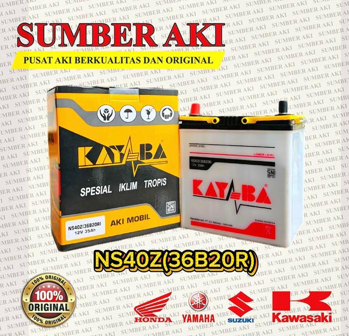 Jual Aki MOBIL KAYABA NS40Z 12V 35AH TOYOTA AVANZA XENIA GRANDMAX APV ...