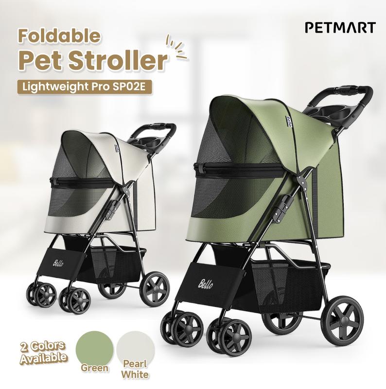 BELLO Pet Stroller Foldable Lightweight Pro SP02E - Shop | Tokopedia