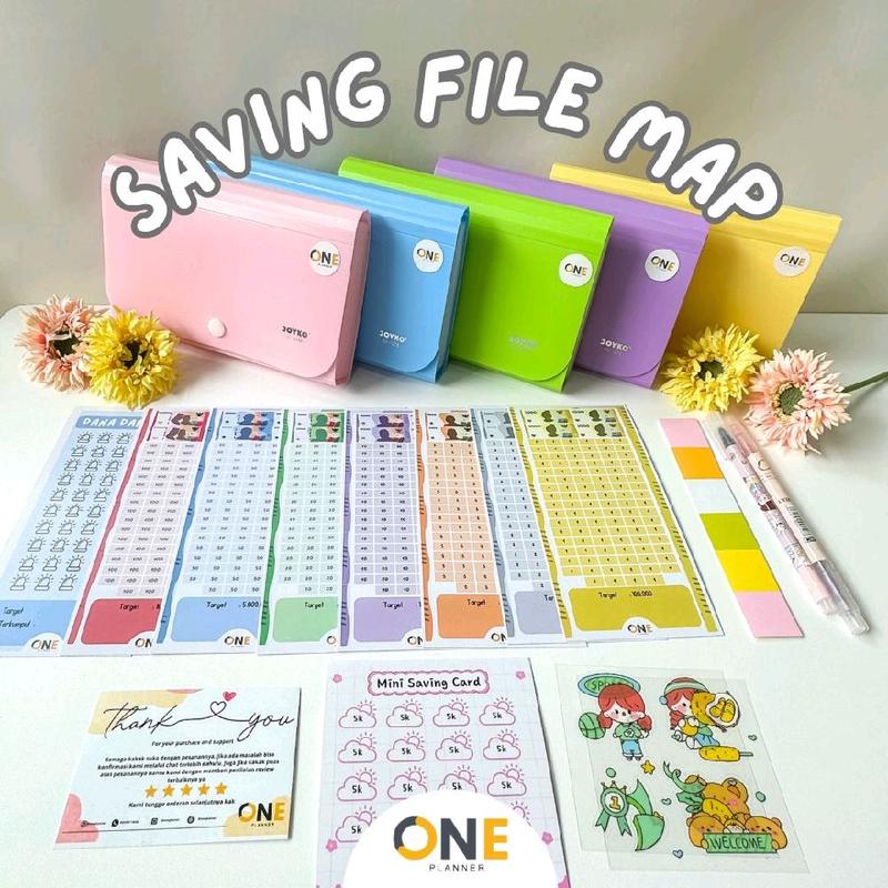 SAVING FILE / SAVING MAP ONE PLANNER Stationery - Shop | Tokopedia