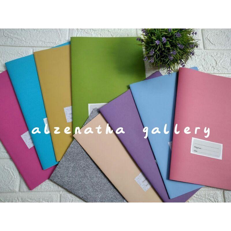 Sampul Buku Polos Premium Ukuran Boxy /Bigboss (1 Pack=10 lembar ...