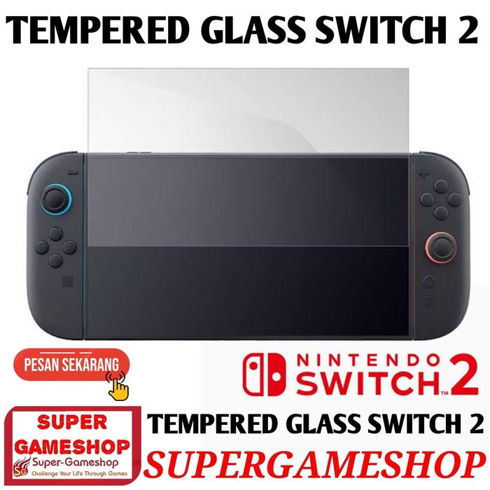 Jual Nintendo Switch 2 Tempered Glass Nintendo Switch2 Screen Protector ...