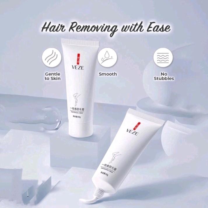 VEZE Hair Removal Cream Krim Tanggal Bulu Body Care Wax Waxing - TikTok ...