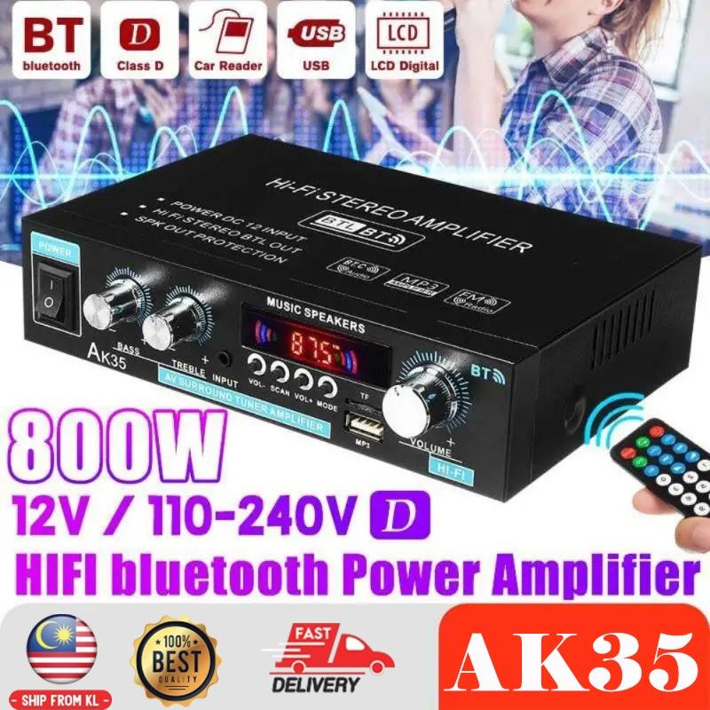 BIFKINALINA WIVANO AK35 800W Home Power Amplifiers 2 Channel - TikTok ...