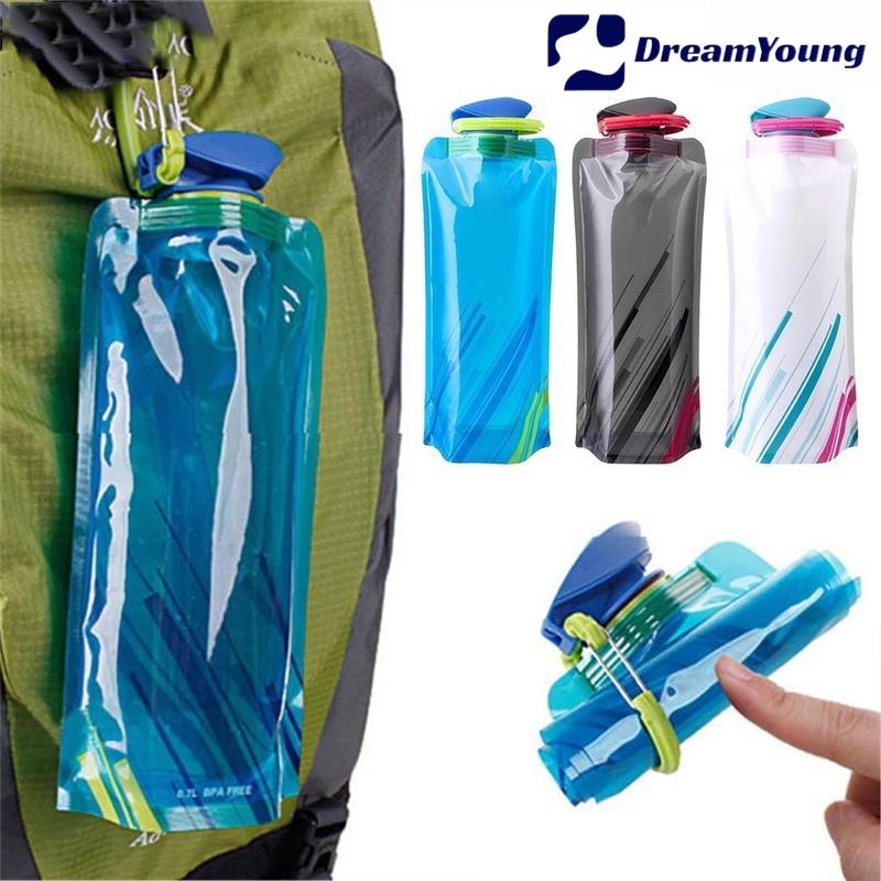 Botol Air, Kapasiti 700ML, Mudah Alih, Reka Bentuk Lipat Lembut ...