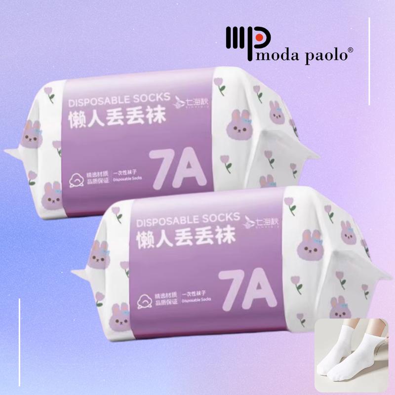 5pcs Unisex Premium Disposable Socks Ankle Socks/Long Socks (MP30 ...