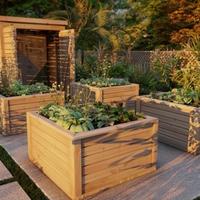 Jual Top" Planter Box Tanam Kayu Estetik Untuk Pot Tanaman Dan Dekorasi ...
