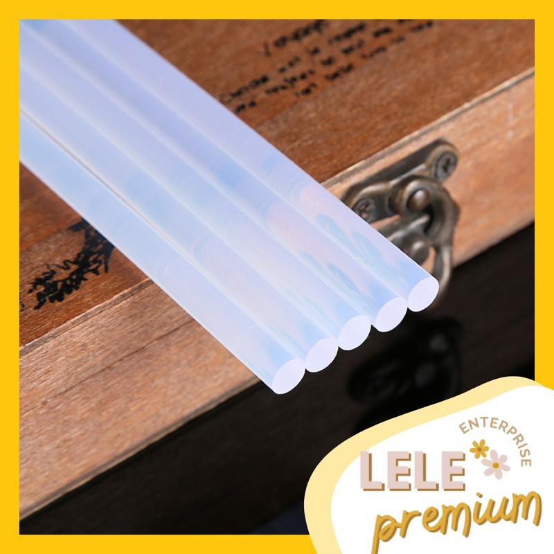 LELE (7mm x190mm) Batang Gam Panas 5pcs Hot Glue Sticks Hot Melt ...