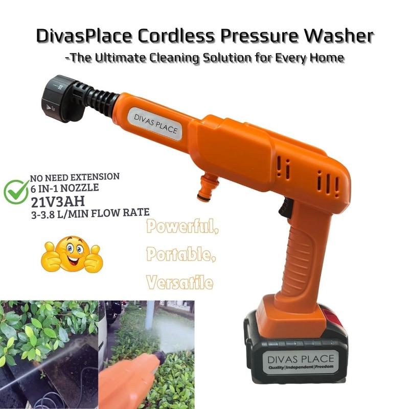 Divas Place Cordless Power Washer with 3.0Ah Lithium Battery - TikTok ...