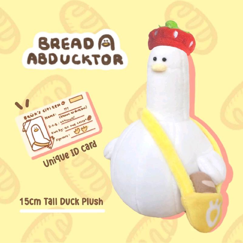 Duck Boi: Bread Abducktor bird plush set Berry Winkle soft toy - TikTok ...