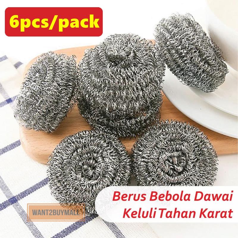 Berus Basuh Pinggan Bebola Dawai Keluli Tahan Karat | Stainless ...