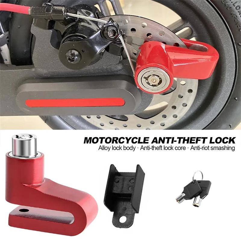 Motorcycle Disc Brake Lock Anti-Theft Protection Lock Disc Brake ...