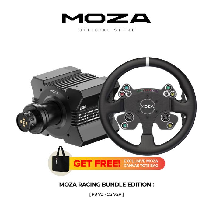 Promo MOZA Racing R9 V3 Direct Drive Wheel Base with CS V2P Steering ...