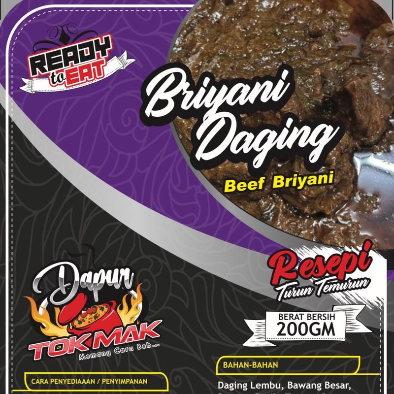 Briyani Daging Tok Mak Generasi ke-3 - TikTok Shop Malaysia