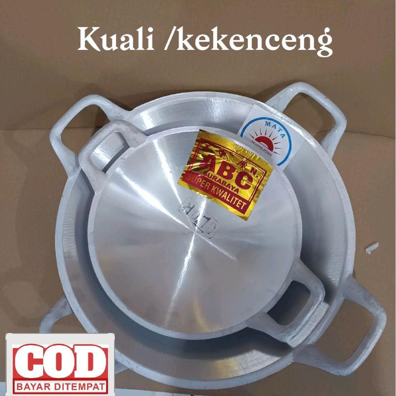wajan penggorengan super anti lengkap/kuali /kekenceng nomer 10,12,dan ...