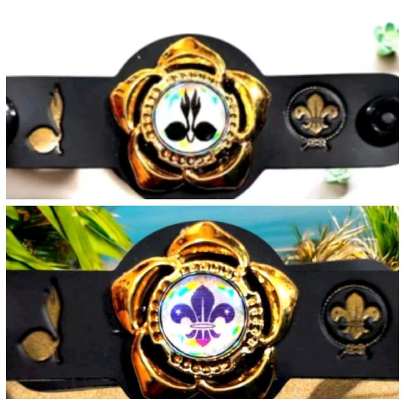 Cincin Kacu Pramuka Model Bunga Gold Logo Hologram untuk Kegiatan ...