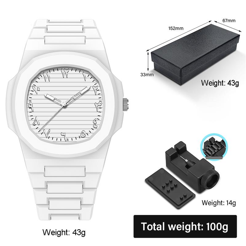 Jam Tangan Kuarza, Fesyen, Uniseks, Pergerakan Kuarza, Skala - TikTok ...
