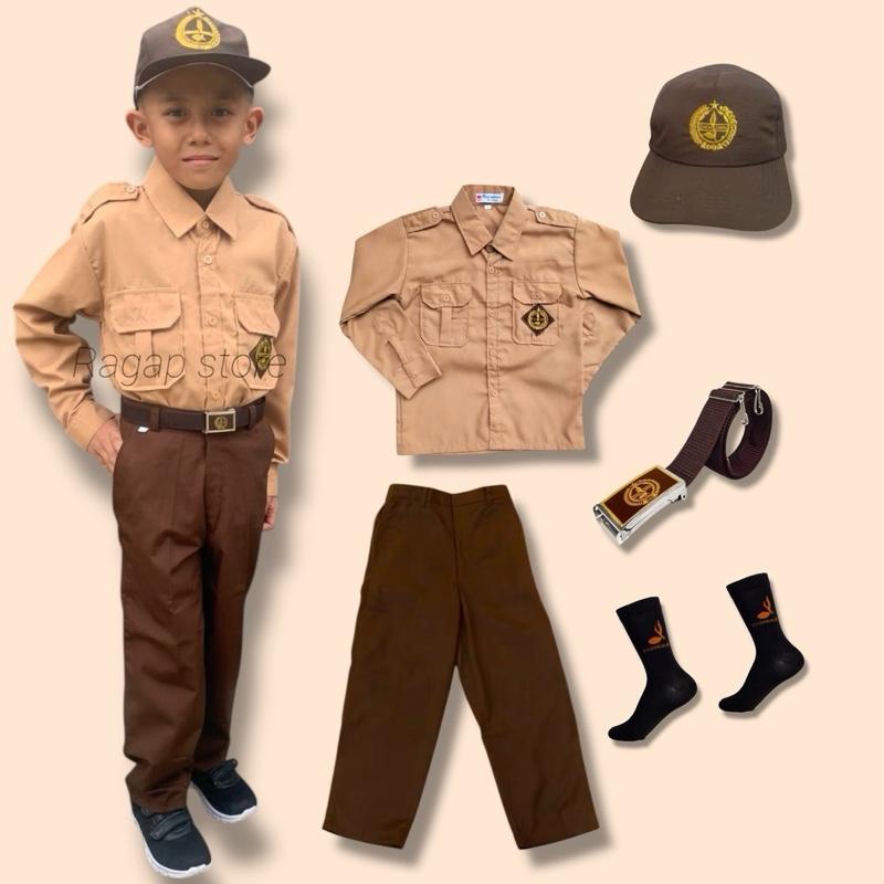 Setelan Seragam Sekolah Pramuka Penggalang SD Anak Laki-Laki - Shop ...