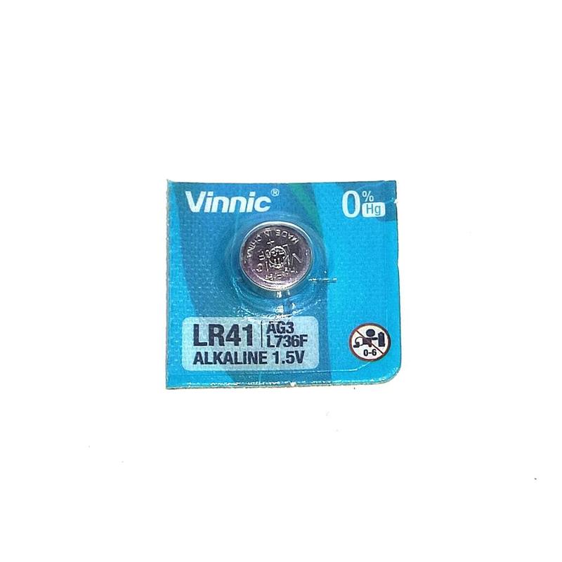 Baterai VINNIC AG3 / LR41 / AG 3/ L736 / SR 41 1.5V - Shop | Tokopedia