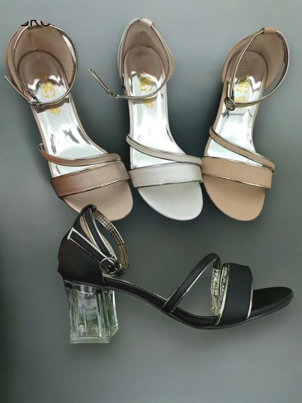 SG Heels 2 inch Sandals For Women Glass Heels Fashionable Heels ...