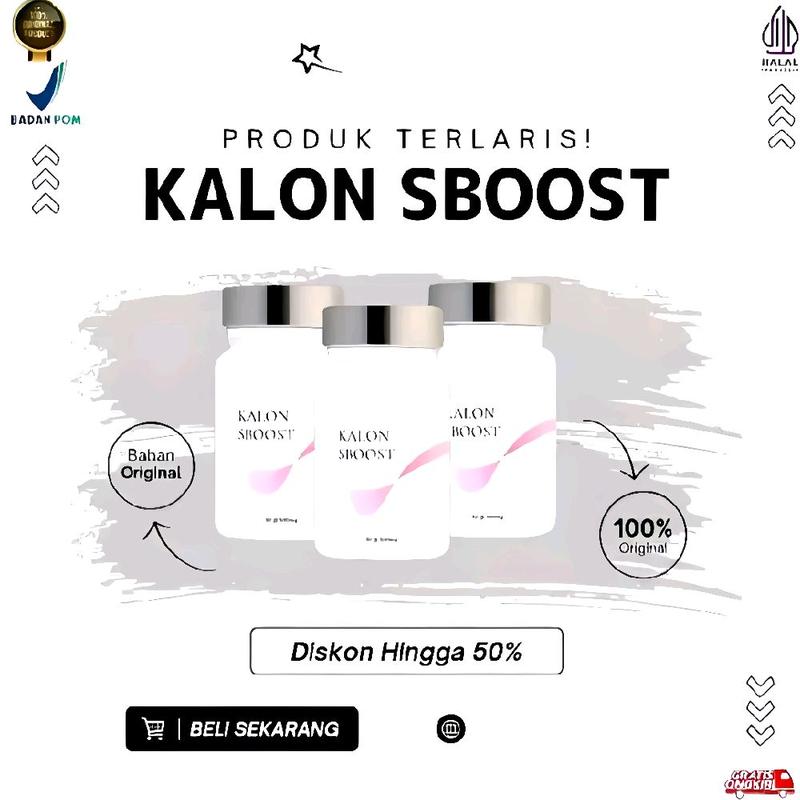 Kalon SBOOST Premium - PROMO HEMATT BELI 1 GRATIS 1 - 30 Kapsul ...