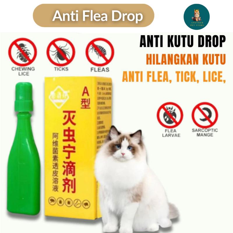 Anti Kutu Kucing/Anti Flea Cat/Ubat Kutu Kucing Paling Berkesan/Ubat ...