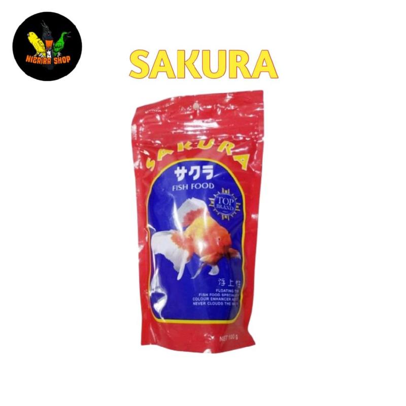Pelet IKAN SAKURA ( fish food ) 100 gr - Shop | Tokopedia