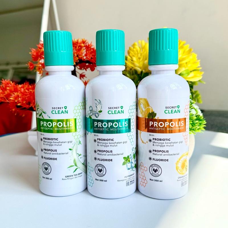 SECRET CLEAN PROPOLIS MOUTHWASH ANTISEPTIC 300ML - Shop | Tokopedia