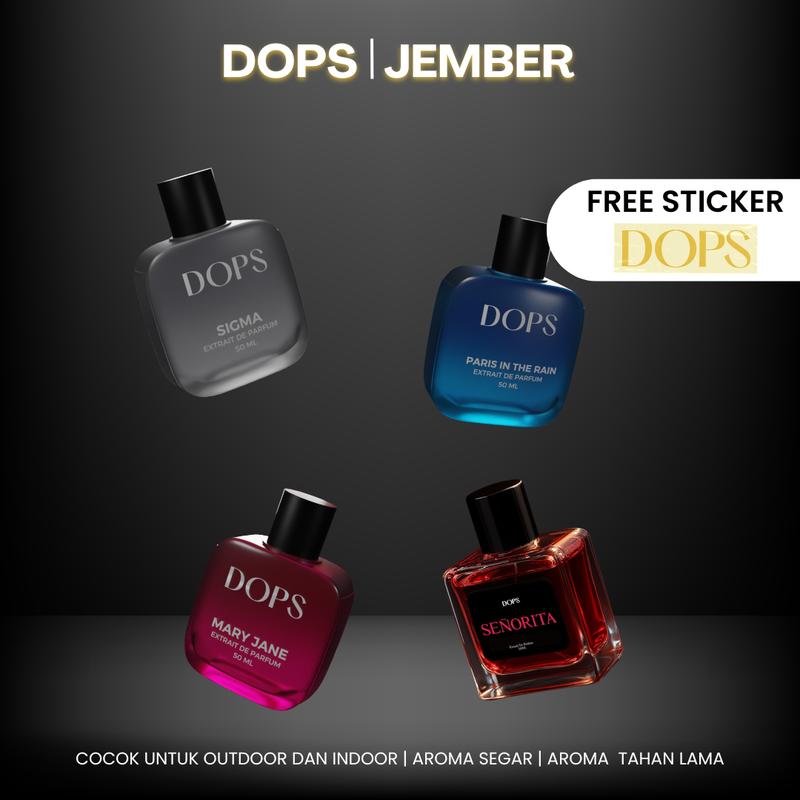 DopsJember Dops Daily Series 50ml l Extrait De Parfum l Parfum - Shop | Tokopedia