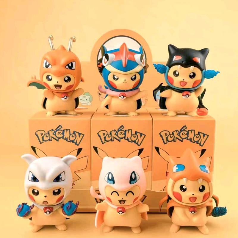 action figure pokemon pikachu set custom mewtwo blastoise figure - Shop ...