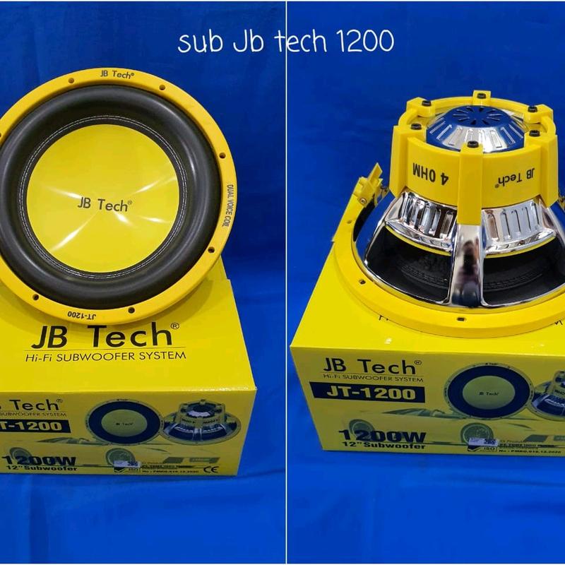 Speaker Subwoofer JB-Tech 12 Inch Double Coil 1200 Watt Bass - Shop | Tokopedia
