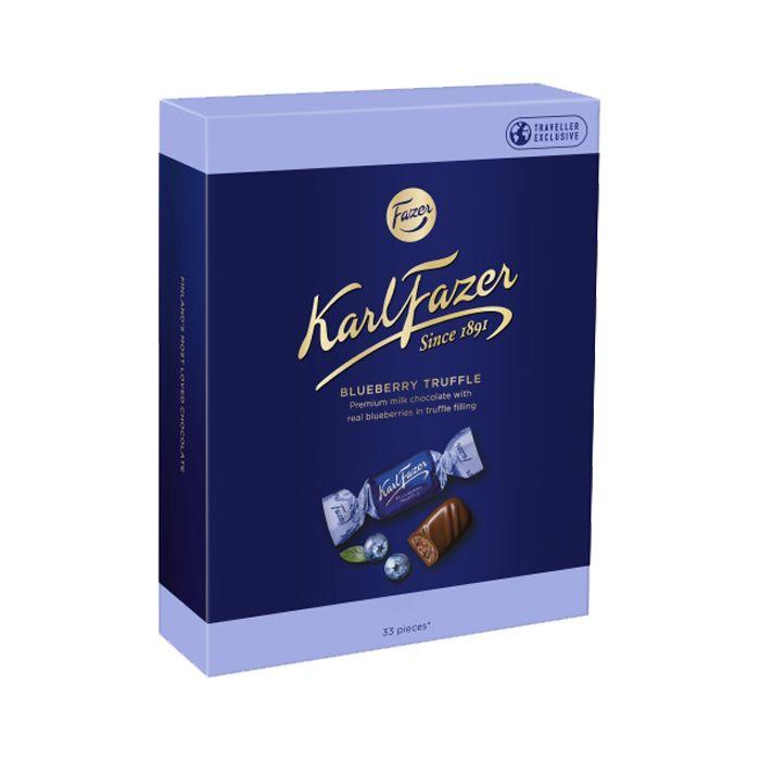 Karl Fazer Blueberry Truffle Milk Chocolate 250g Box - TikTok Shop ...