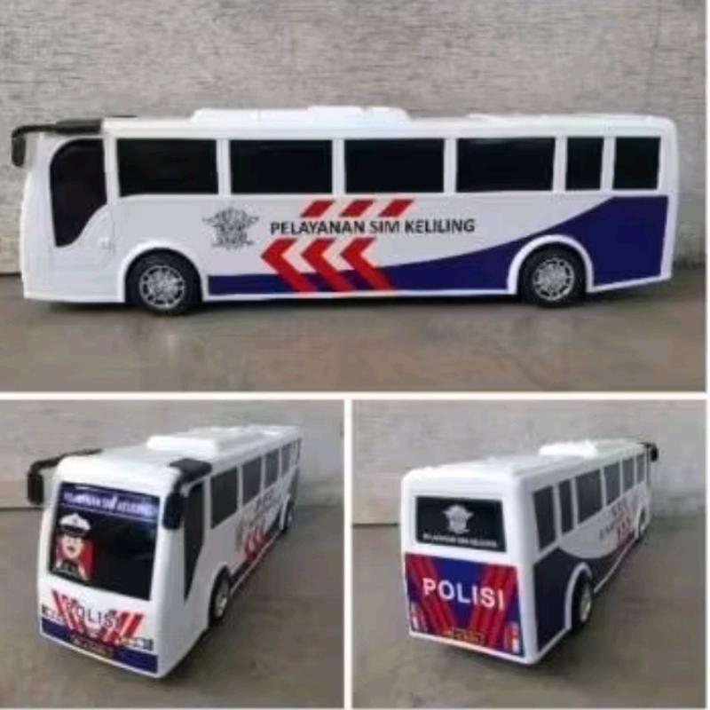 Mainan Mobil Polisi Bis Police Bus Polisi ukuran 37 Cm Toy - Shop ...