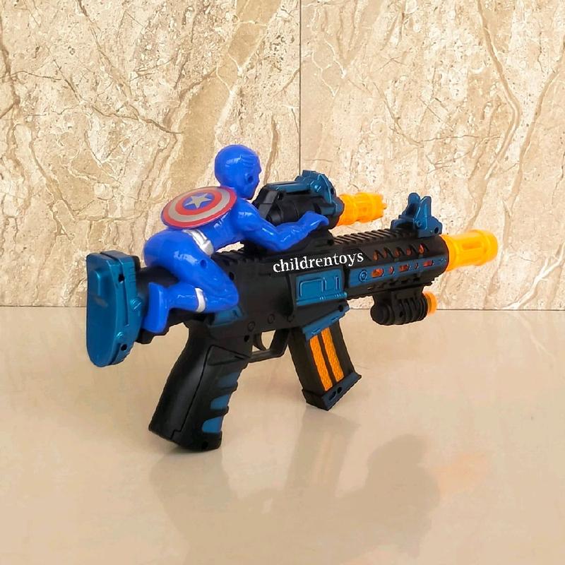 Mainan Tembak Bunyi Baterai F2288 / Mainan Tembak BO Lampu Laser - Shop ...
