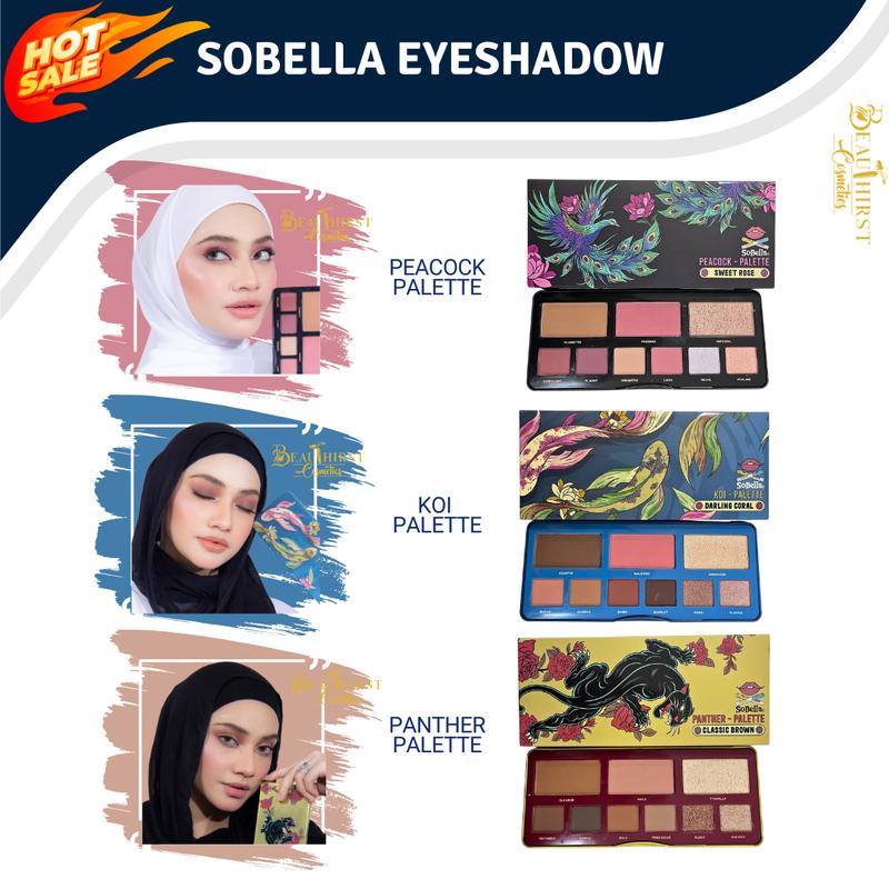 Sobella All-in-1 Face Pallete 2025 Eyeshadow Blusher Contour - TikTok ...
