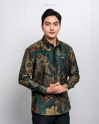 Promo Laskala Batik Premium Barsha Kemeja Batik Pria Slimfit Lengan ...