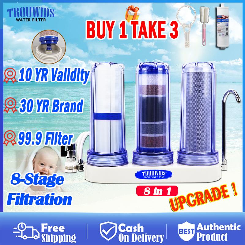 TROUWIDS Purified Water Filter Purifier Complete Set 3 Level - TikTok ...