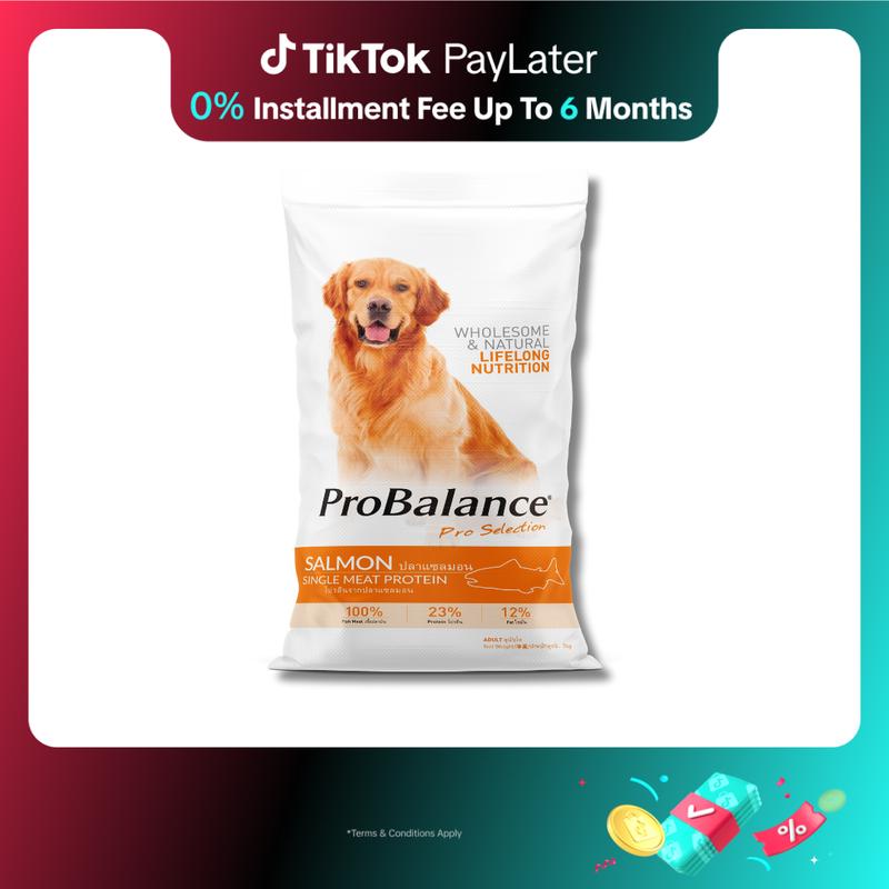 ProBalance Dry Kibble Dog Food for Adult - Salmon (13.5kg/500g - TikTok ...