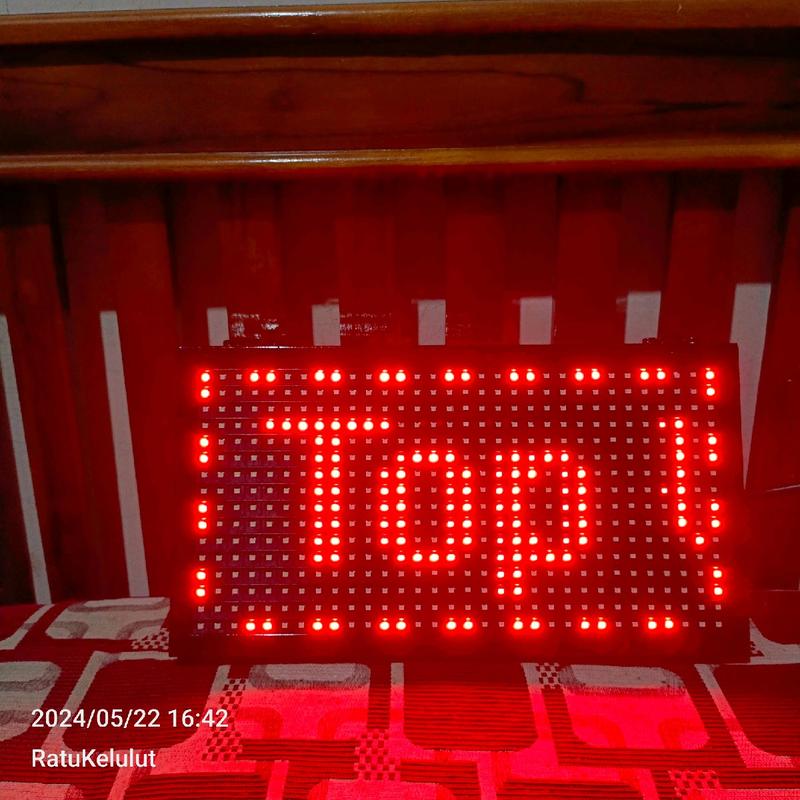 led tulisan jalan running tekt outdor 20×35cm neon - Shop | Tokopedia