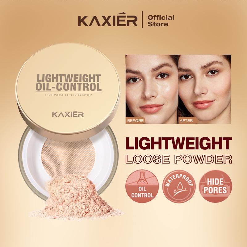 KAXIER Loose Powder - Make Up, Tahan Air & Keringat, Teknologi - TikTok ...