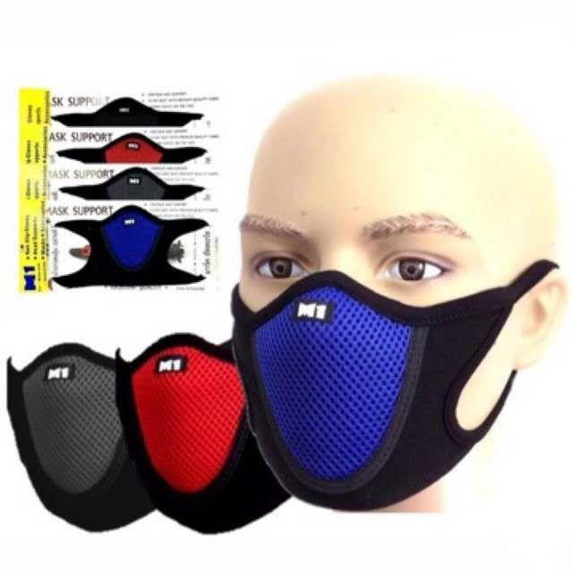 M1 Mask Support Black /Dark Blue Mask & Respirator - TikTok Shop Malaysia