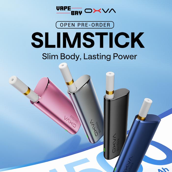 Jual OXVA SLIMSTICK 1500MAH CLOSESYSTEM DAN PREFILLED CATRIDGE - BLACK ...