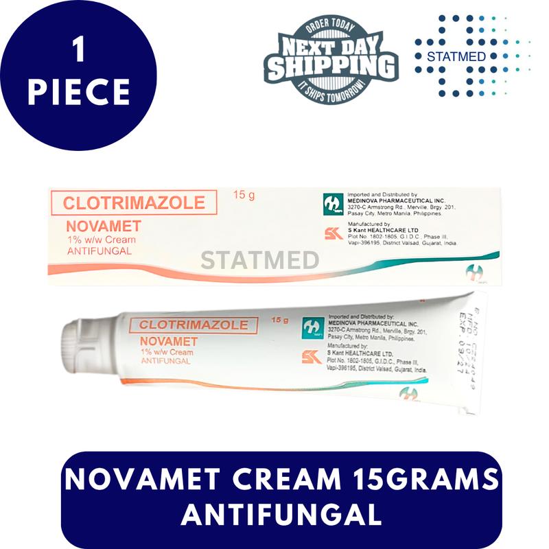Novamet Clotrimazole Cream 15 grams l 1 Piece - TikTok Shop Philippines