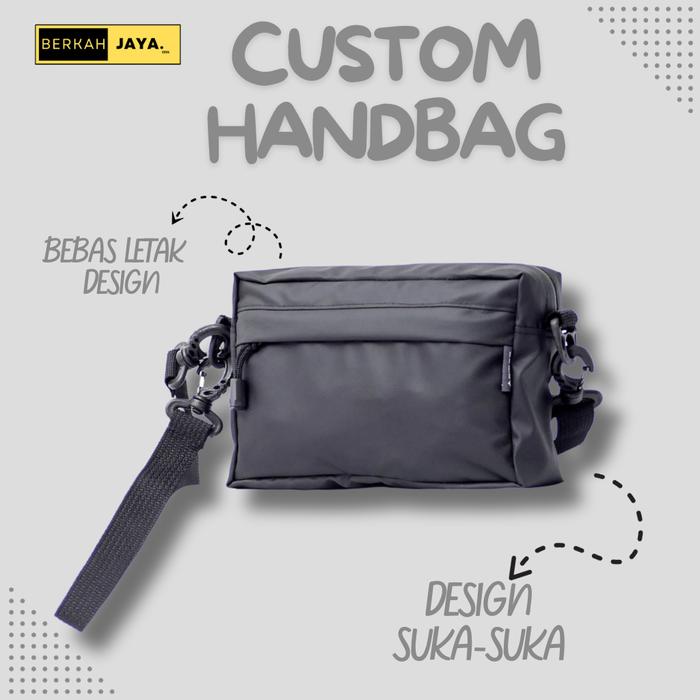 Jual Custom Handbag 3 in 1 Design Suka-suka Material Bimo Waterproof ...