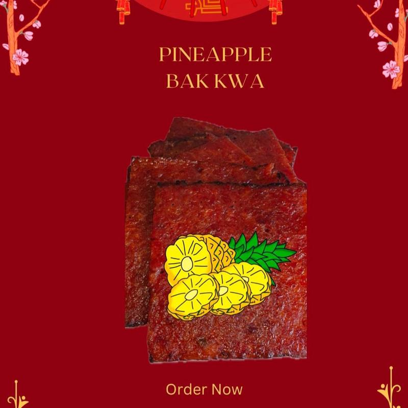 Ah Ma Foodie Traditional Handmade Pineapple Bak Kwa - TikTok Shop Singapore