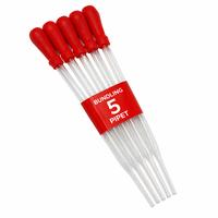 Jual Pipet Kaca 10 cm isi 5 pcs - Pipet Tetes Kaca dengan Pemompa Karet ...