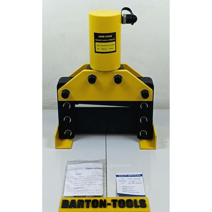 Jual 12mm x 200mm Hydraulic Busbar Cutting HHM-200Q BARTON Alat ...