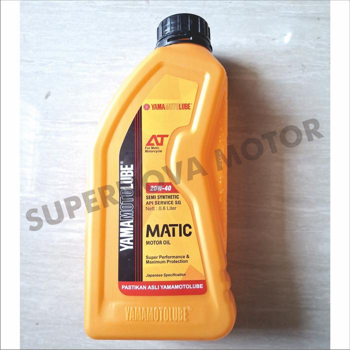 Jual OLI YAMAMOTO LUBE MATIC 20W40 SEMI SYNTHETIC API SERVICE SG ...
