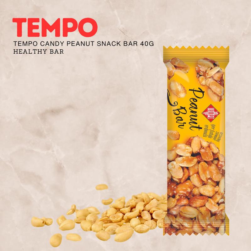TEMPO CANDY Peanut Snack Bar 40g - Healthy bar - Gluten free - TikTok ...
