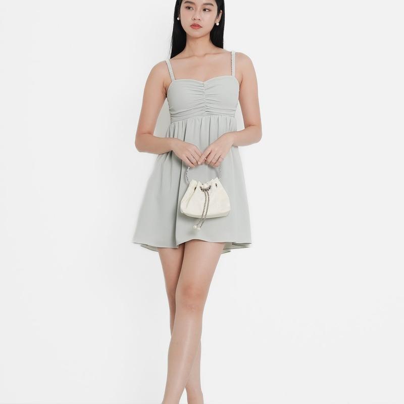 *TPZ* MINI DIORA DRESS 3.0 IN MINT - TikTok Shop Singapore