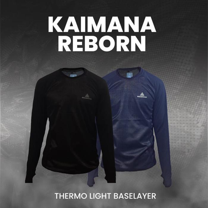 Jual Bigarmour Kaimana Reborn - Thermo Light Baselayer - Navy (Short ...